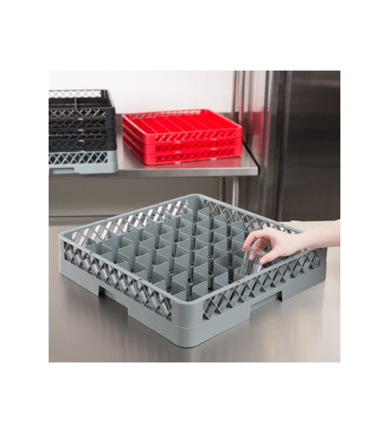 Chef Inox 500x500x100mm Wash Rack 49 Compartment (6)