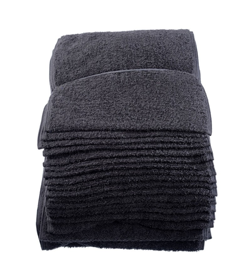 Black Bar Runner 300mmx70m Roll Terry Towelling