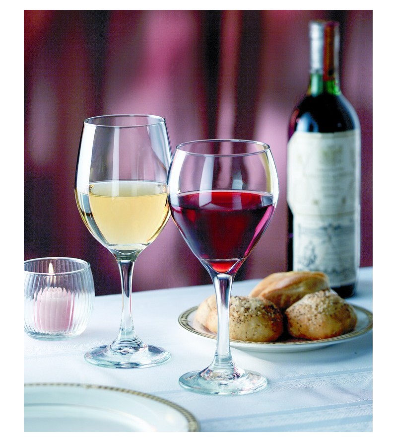 Libbey 325ml Perception Wine Glass Double Plimsol (12)