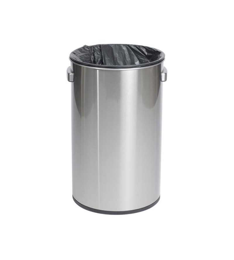Compass 60L Stainless Steel Urban Open Top Bin