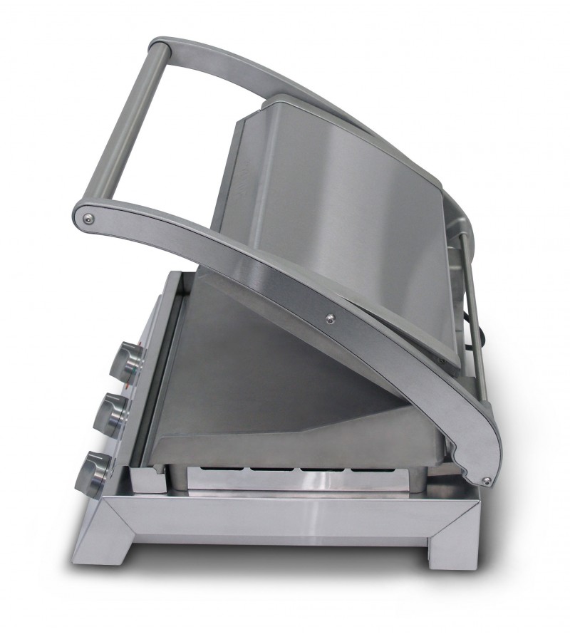 Roband 6 Slice Grill Station Smooth Plates